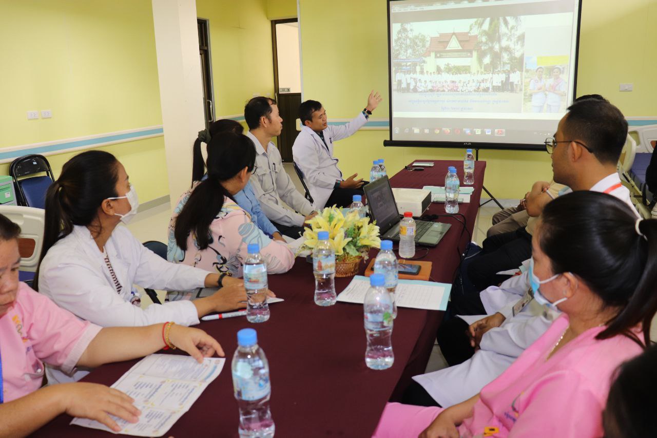 គណៈប្រតិភូនាយកដ្ឋានប្រយុទ្ធនឹងជំងឺឆ្លងនៃក្រសួងសុខាភិបាលអញ្ជើញមកពិនិត្យ ...