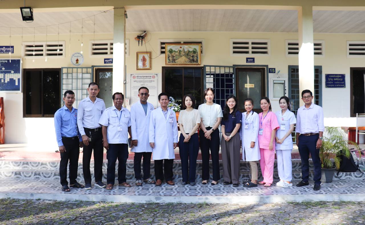 ក្រុមគណៈប្រតិភូនៃមូលនិធកូរ៉េសម្រាប់ការថែទាំសុខភាពអន្តរជាតិ Korea ...